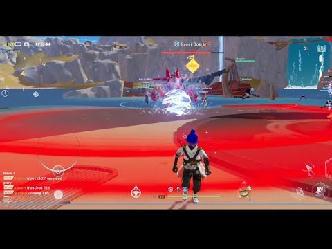 tower of fantasy robot ice boss raid na libera server - YouTube