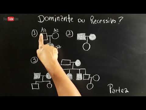 HEREDOGRAMA | Árvore genealógica - Como saber se é dominante ou recessivo? GENÉTICA
