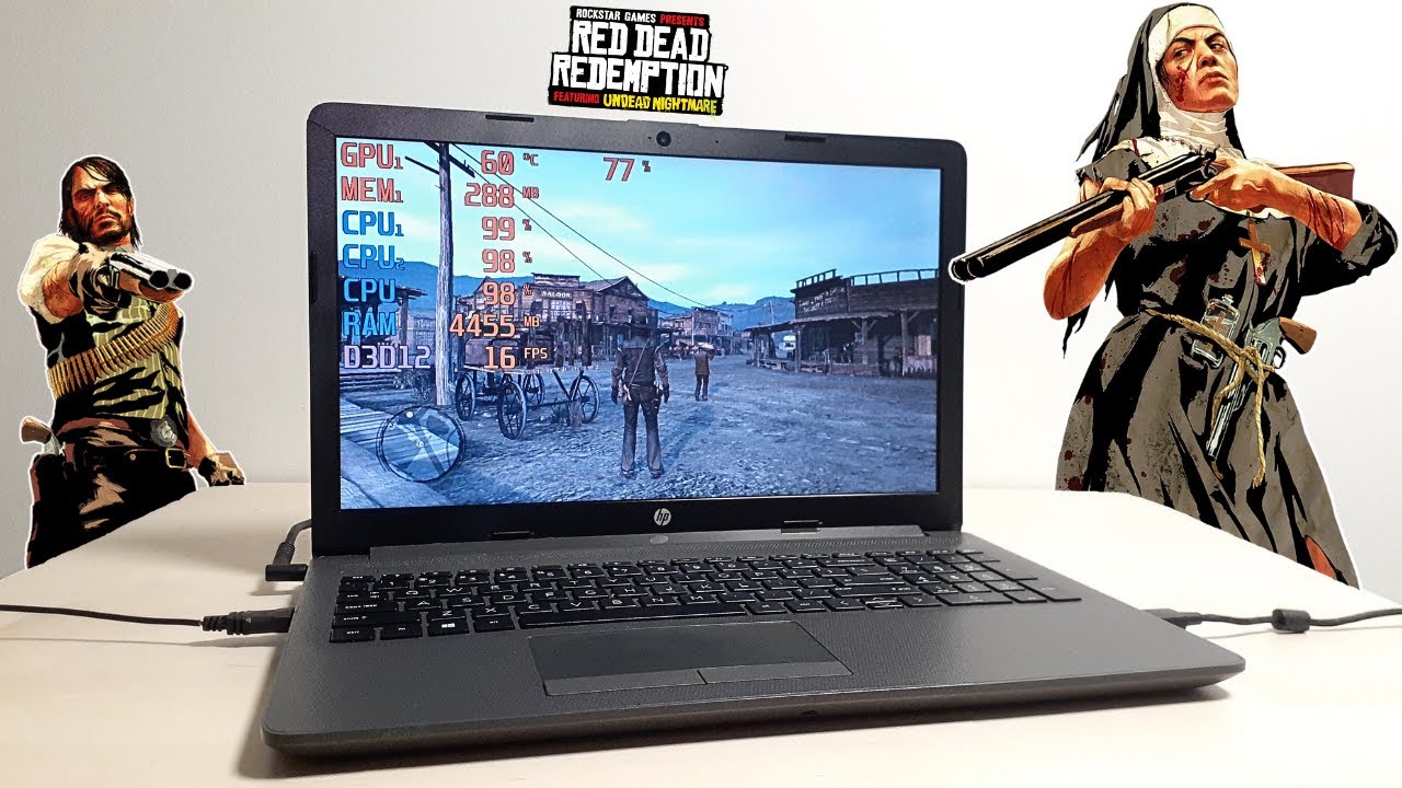 Red Dead Redemption PC on Low End Laptop (AMD A6, Radeon R4 Graphics ...