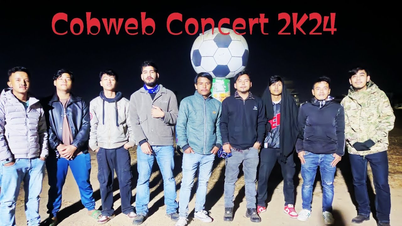 cobweb band at hetauda 🤟 enjoy chill out but dangerous fight at concert ...