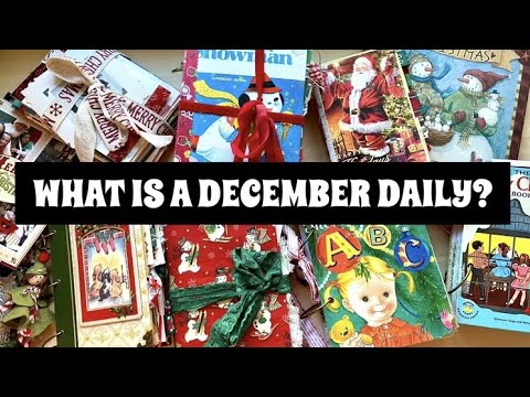 What is a December Daily? / How to Use a December Daily Junk Journal ...