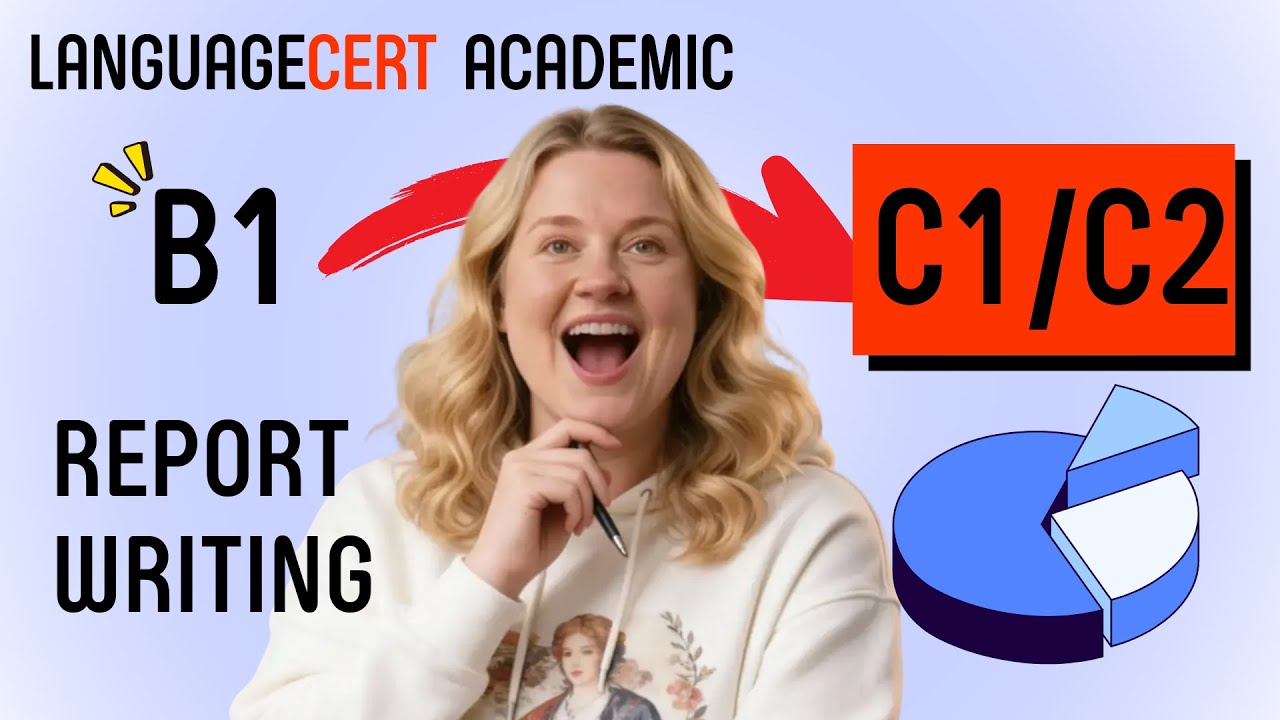 Ace LanguageCert Academic C1C2 Smarter | High Score Report Writing Pie ...