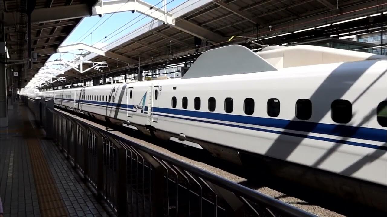 N700系(ラージA)JR東海G2編成 のぞみ216号 東京行き 京都駅12番線到着 2022年4月30日撮影 - YouTube