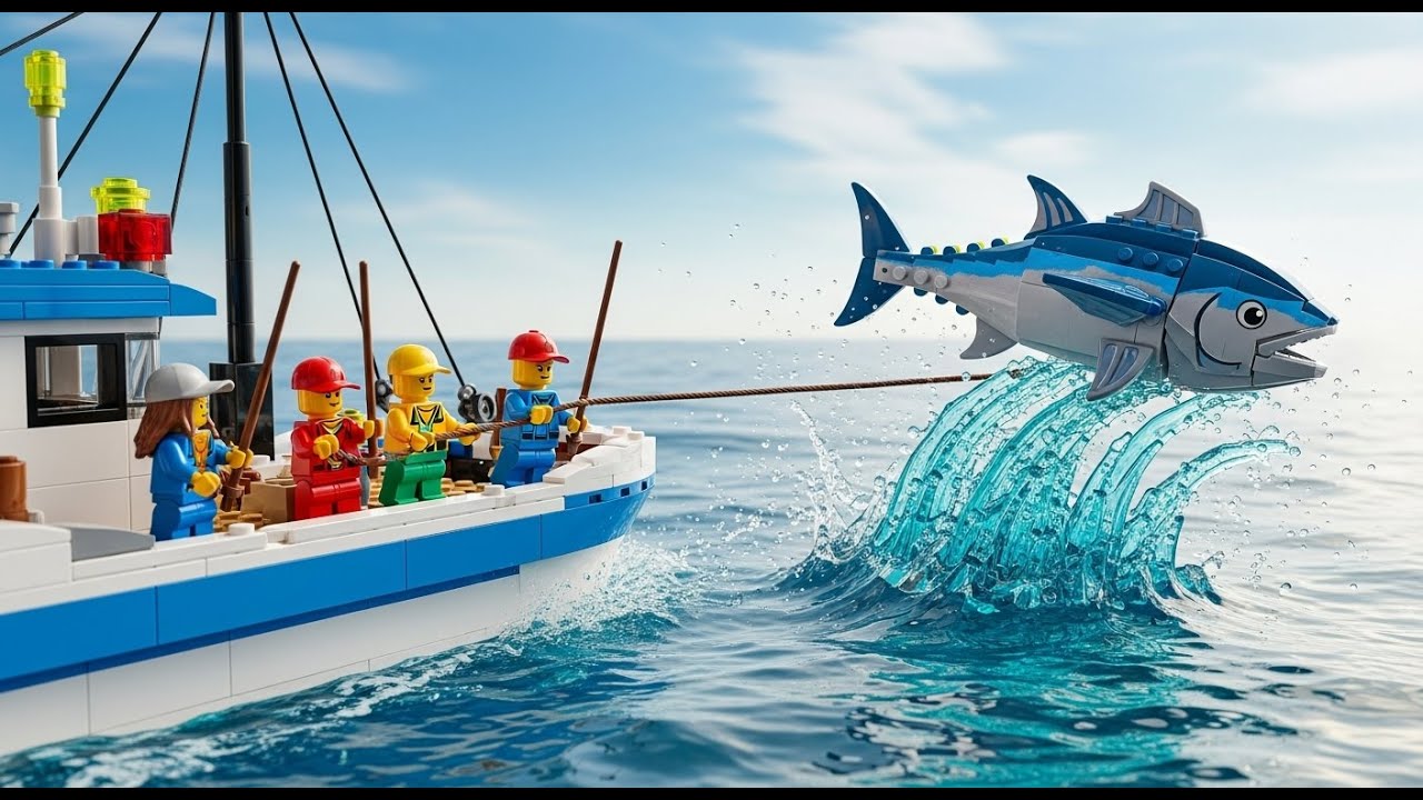 LEGO Big Catch – The Hunt for the Ocean’s Monster Tuna! - YouTube