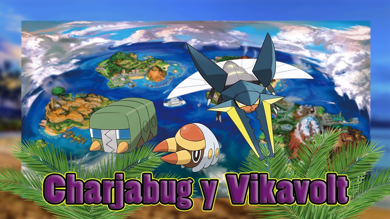 Charjabug y Vikavolt vídeo Teoría línea Evolutiva - YouTube