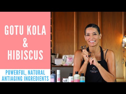 Natural Anti-Aging Skincare Ingredients: Gotu Kola & Hibiscus