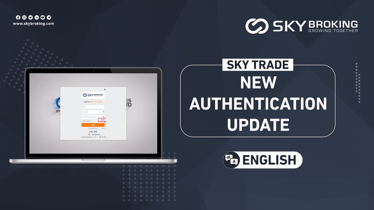 SKY TRADE_NEW AUTHENTICATION UPDATE_ENGLISH - YouTube
