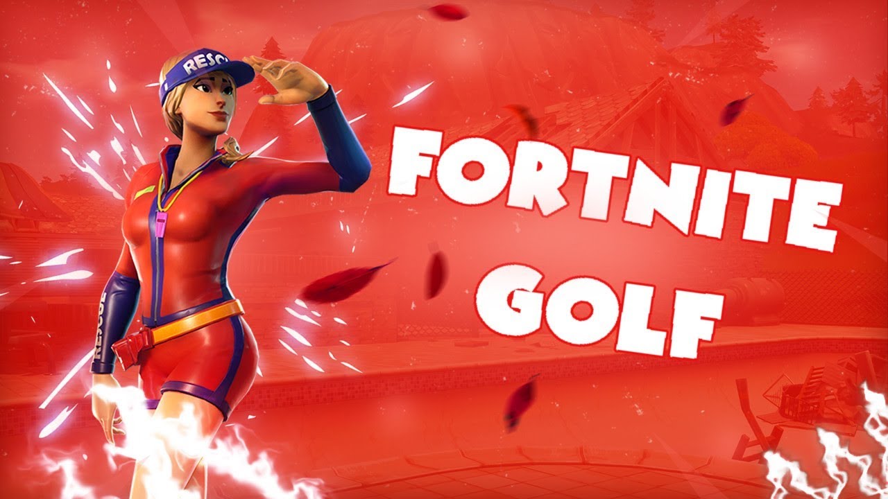 9 Hole Fortnite Golf Battle - YouTube