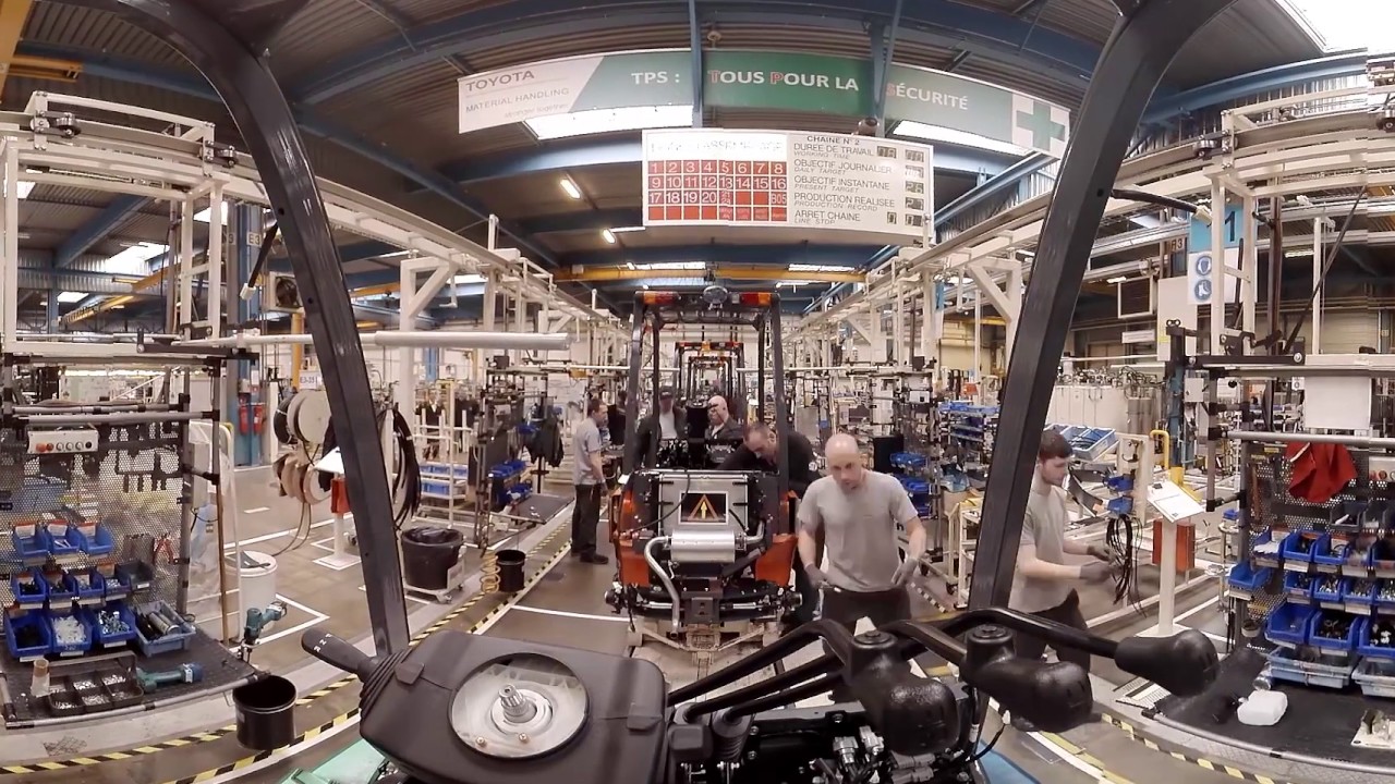 Toyota VR 360° Factory Tour injected - YouTube