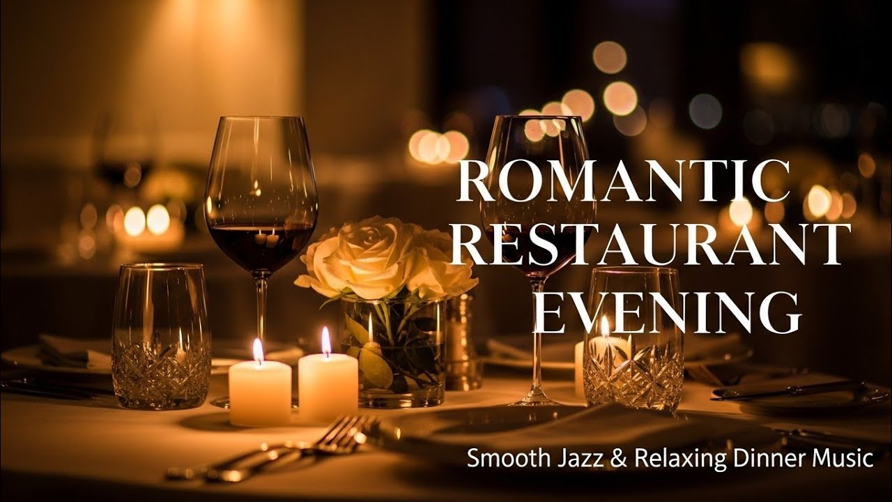 Romantic Restaurant Evening – Smooth Jazz & Relaxing Dinner Music - YouTube