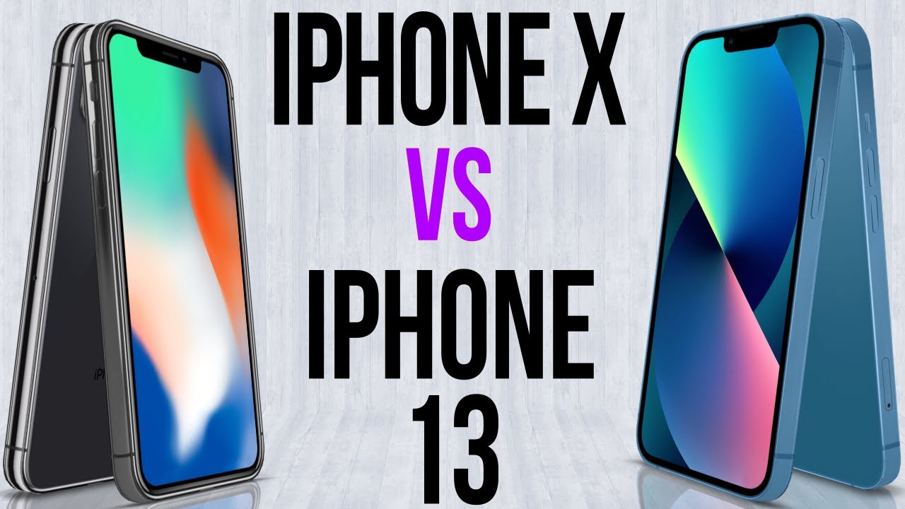 iPhone X vs iPhone 13 (Comparativo) - YouTube