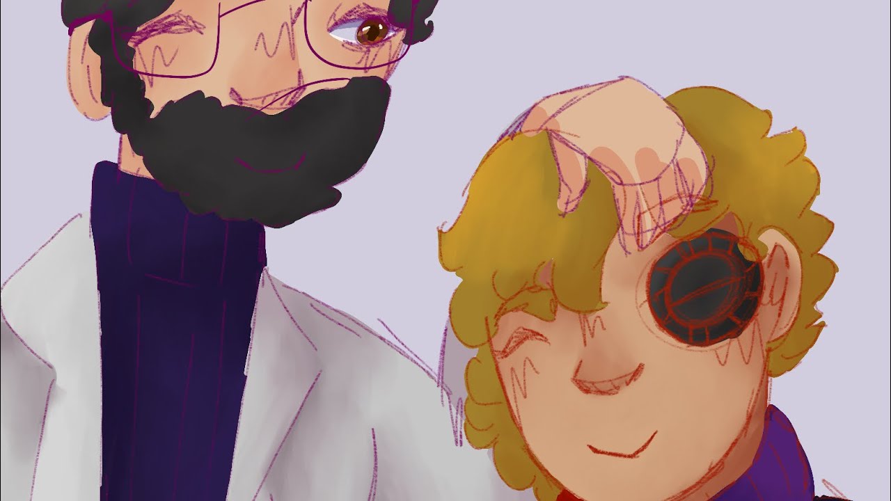 Newscapepro SCP foundation Speedpaint || Doctor Patience and Cory - YouTube