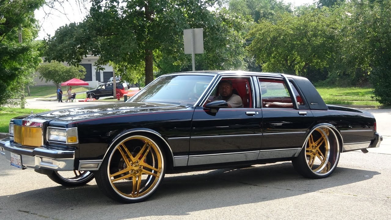 Veltboy314 -LS Box Chevy, 26" Gold Billet Specialties Wheels, Leather ...