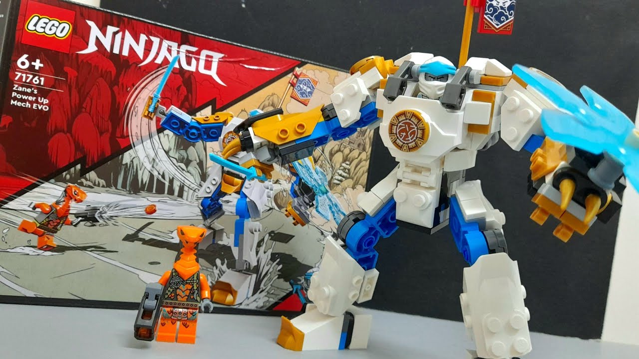 Zane's Charged Mech ! | LEGO 71761 Zane's PowerUp Mech EVO upgrade ...