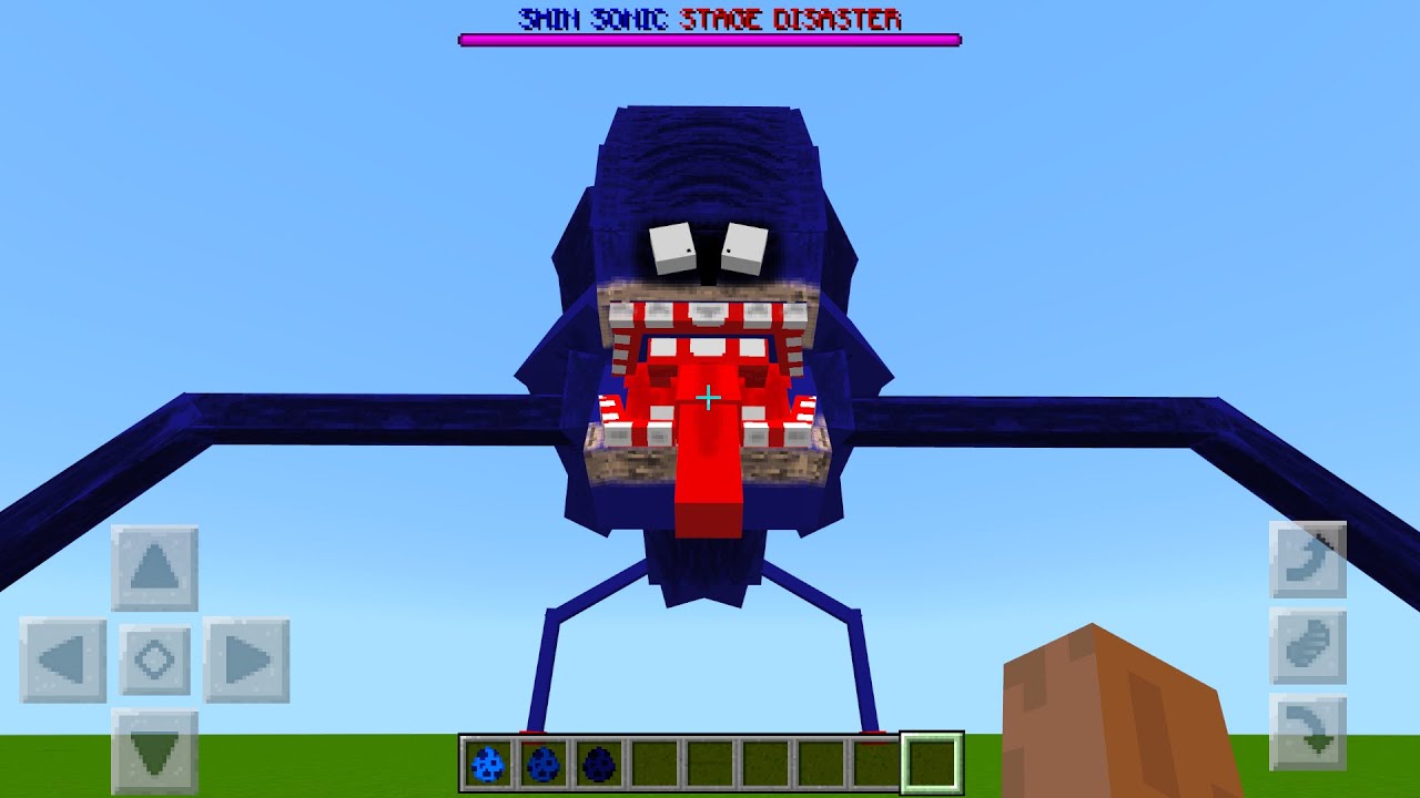 Shin Sonic Tapes Mod ADDON UPDATE in MINECRAFT PE - YouTube