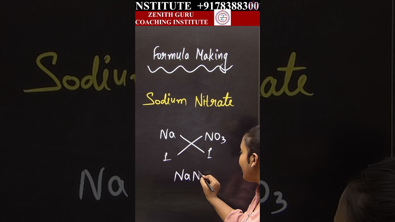 Sodium Nitrate Formula