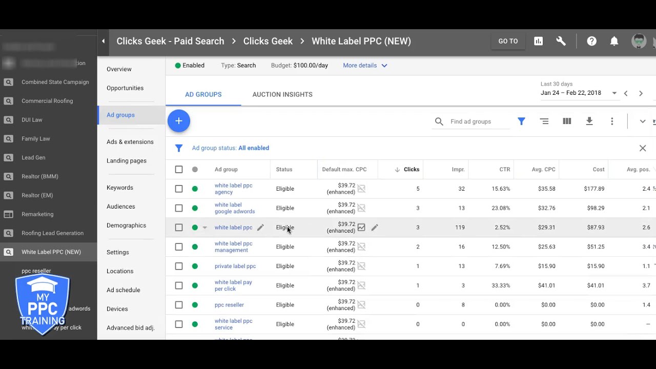 Google Ads Interface Tutorial - 😁 (MUST SEE) - YouTube