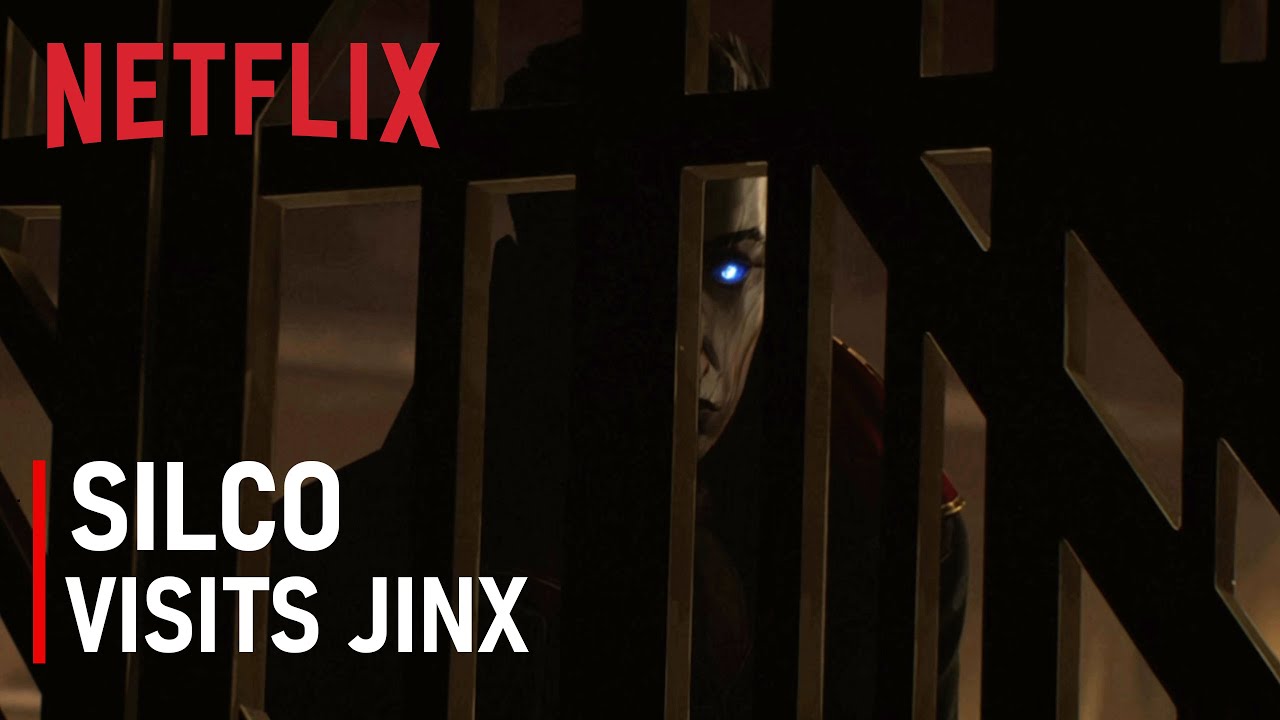 "Break the Cycle" Silco Visits Jinx in Jail - YouTube