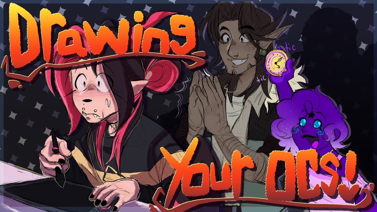 Learning to draw faster with YOUR OCS! - YouTube