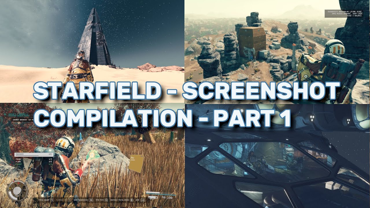 Starfield Screenshot Compilation - part 1 - YouTube