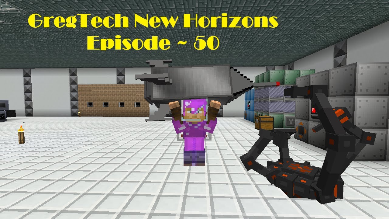GregTech New Horizons - Episode 50 - Fly me to the Moon - YouTube