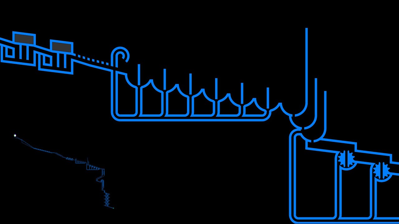 Scrolling with Map 2 - Marble Race in Algodoo - YouTube