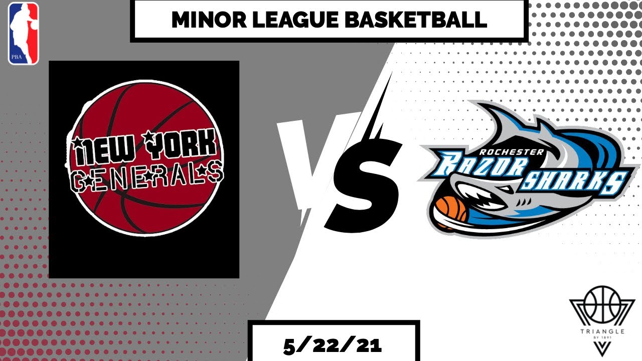 2021 PBA Regular Season: Rochester Razorsharks vs. NY Generals 052321 ...