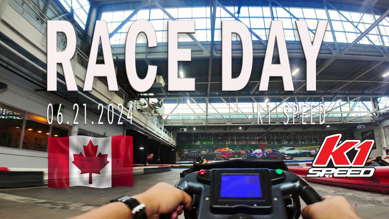 K1 Speed Indoor Go Kart Racing Event in North York ON CA using DJI ...