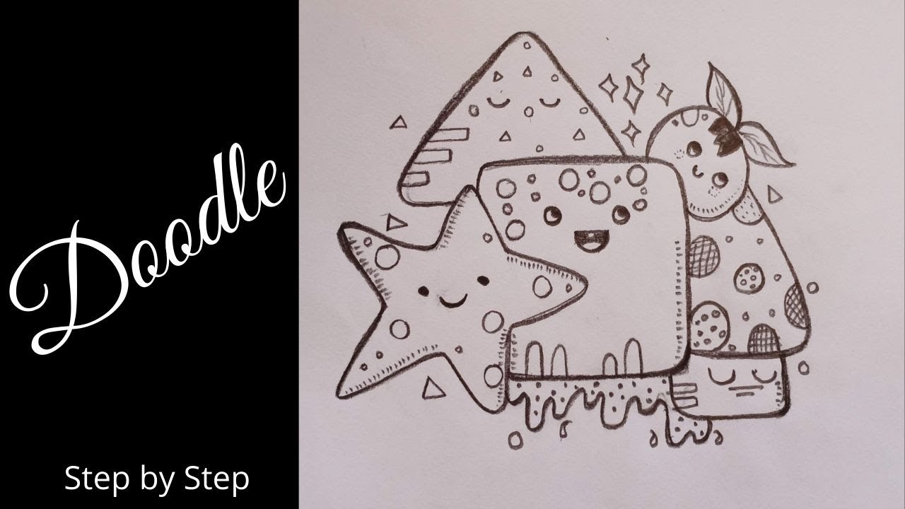 Doodle Art | How To Doodle | Draw Doodle Step By Step I Doodle for ...