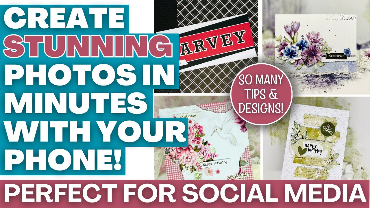 Create AMAZING PHOTOS in just MINUTES using your PHONE! Simple & Easy ...