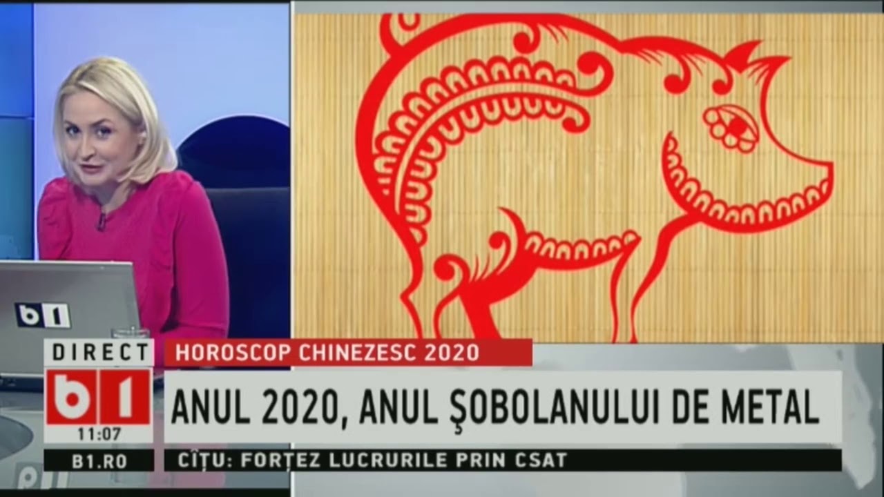 TALK B1 CU IRINA PETRARU: HOROSCOP CHINEZESC ANUL 2020 CU ASTROLOG INA ...