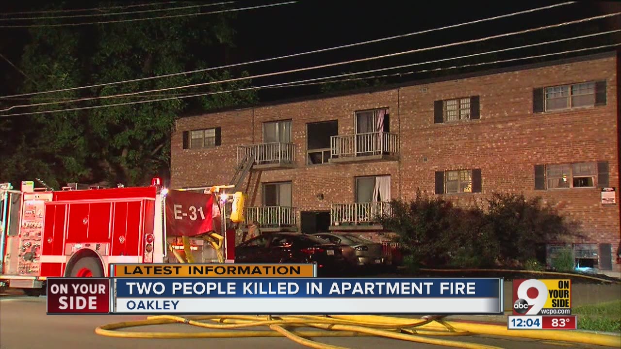 Fatal apartment fire in Oakley - YouTube