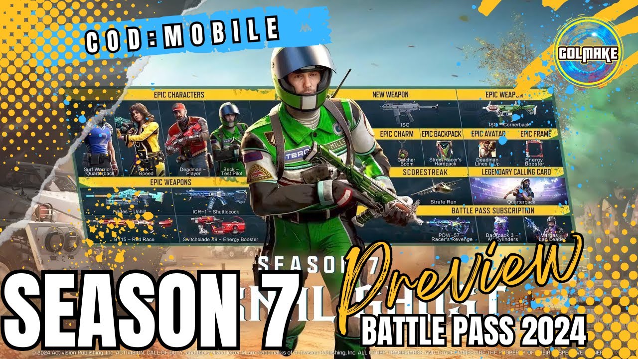 CODM BATTLE PASS SEASON 7 ETERNAL GHOST 2024 - YouTube