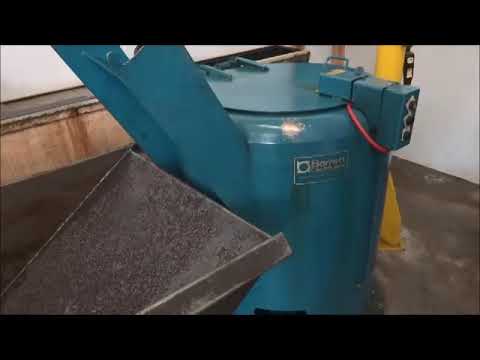 Barrett Model 402 Carrier Type Chip Spinner - YouTube