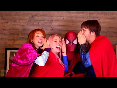 Spider-man and princess elsa kidnapped