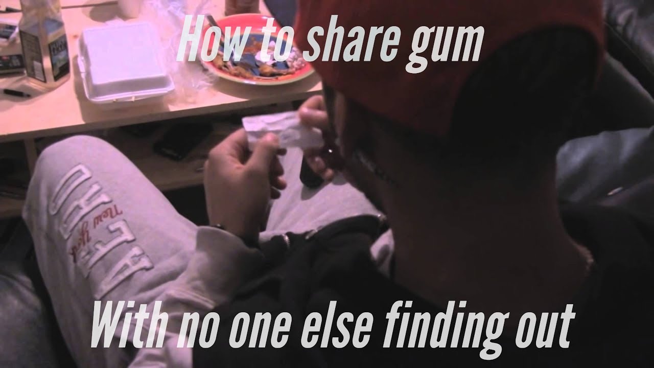 How to share gum - YouTube
