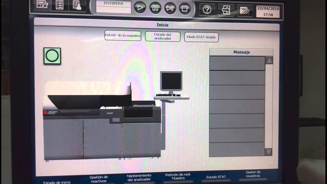 Química Clínica AU680 - YouTube