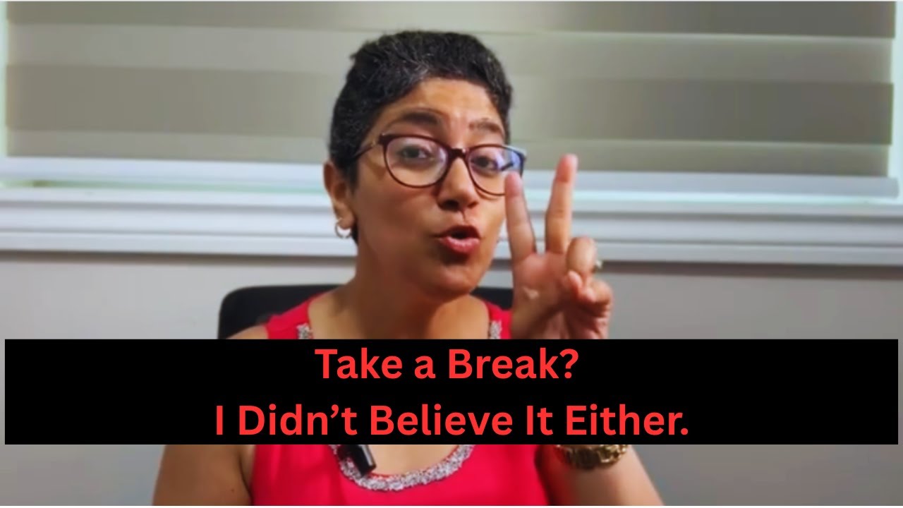 Burnt Out From Job Searching? What Taking a Real Break Looks Like - YouTube