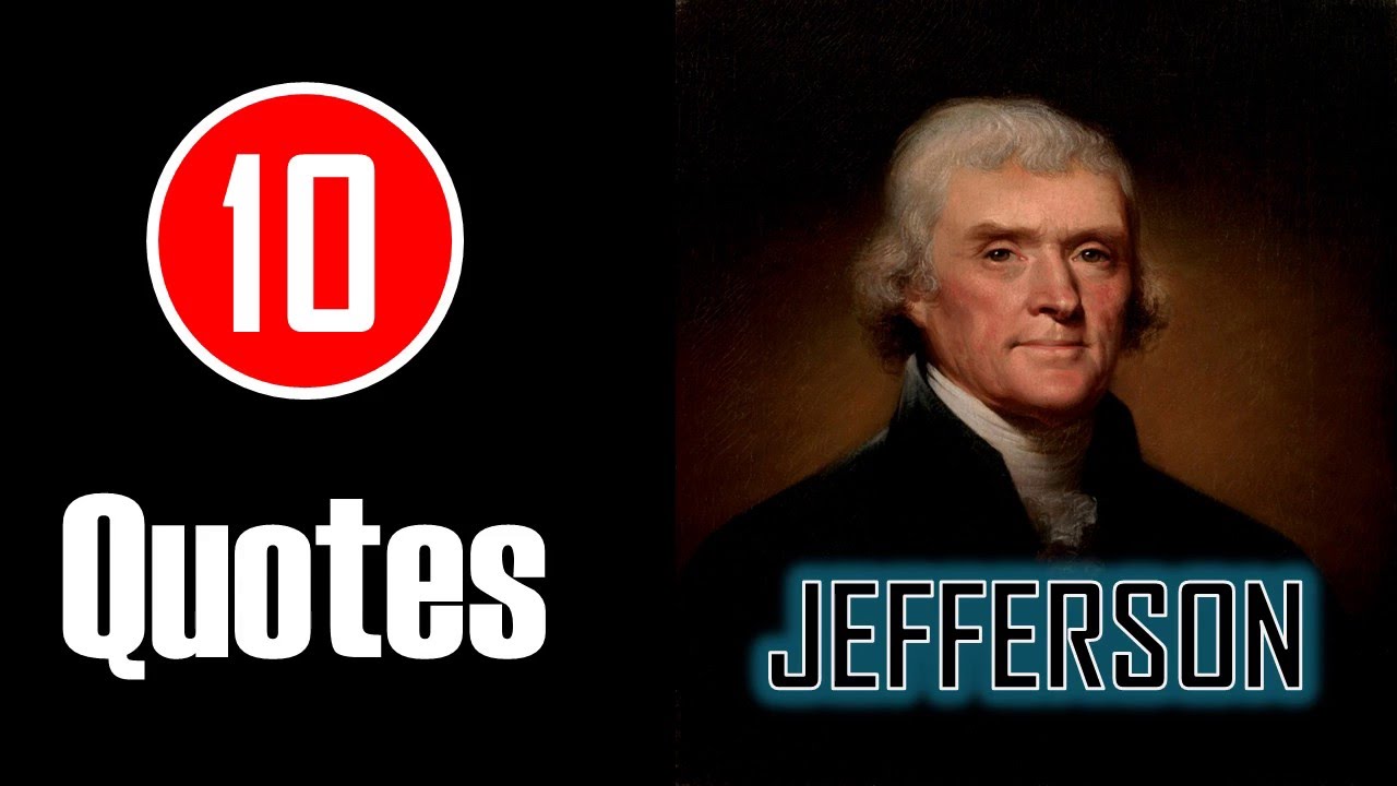 [10 Quotes] Thomas Jefferson - When angry count to ten before you speak ...
