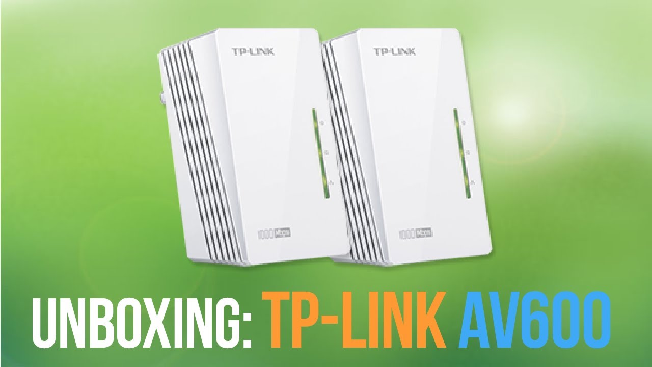 TP-Link AV600 Powerline Adaptor - UNBOXING & FIRST LOOK - TLPA6010KIT ...