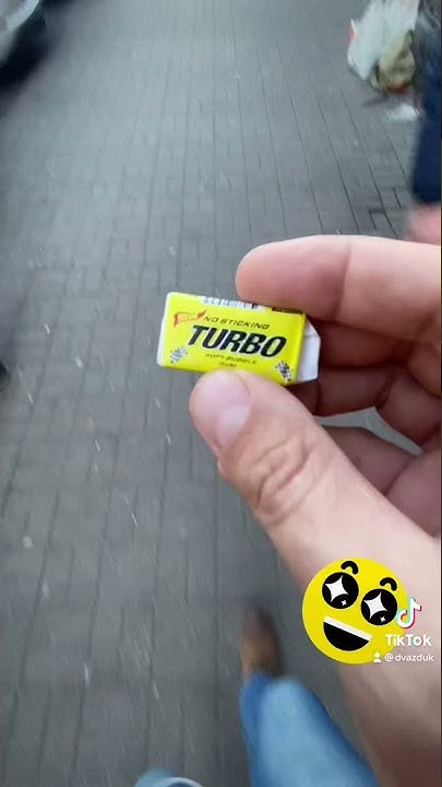 Жвачка Турбо. Кто помнит? - YouTube