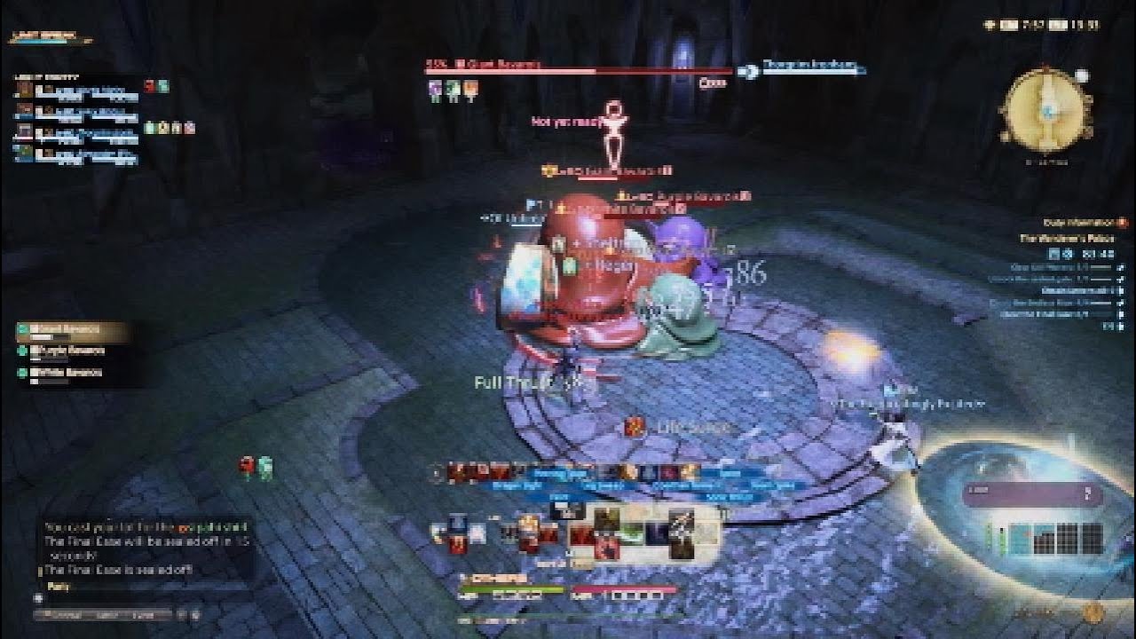 Final Fantasy XIV - Boss Giant Bavarois - YouTube