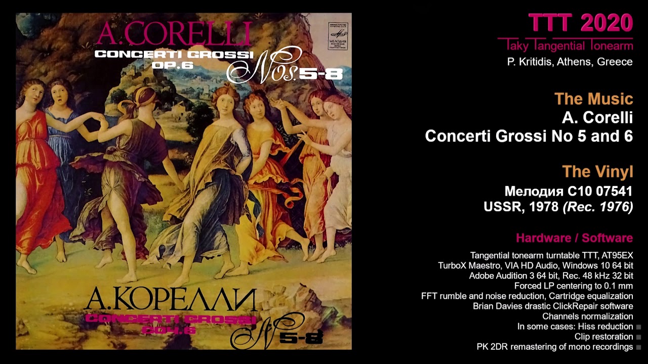 Corelli Concerti Grossi 5 and 6 - YouTube