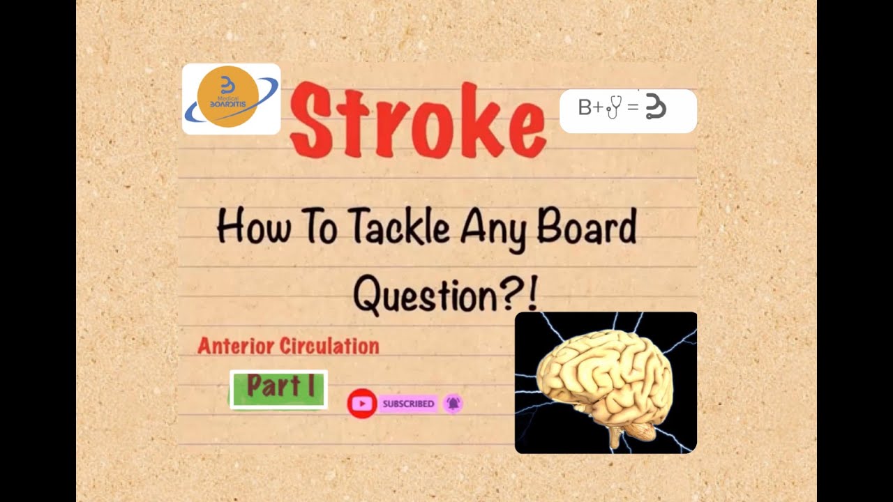 STROKES. Tackling all USMLE, COMLEX & NCLEX Questions on Strokes ! Part ...