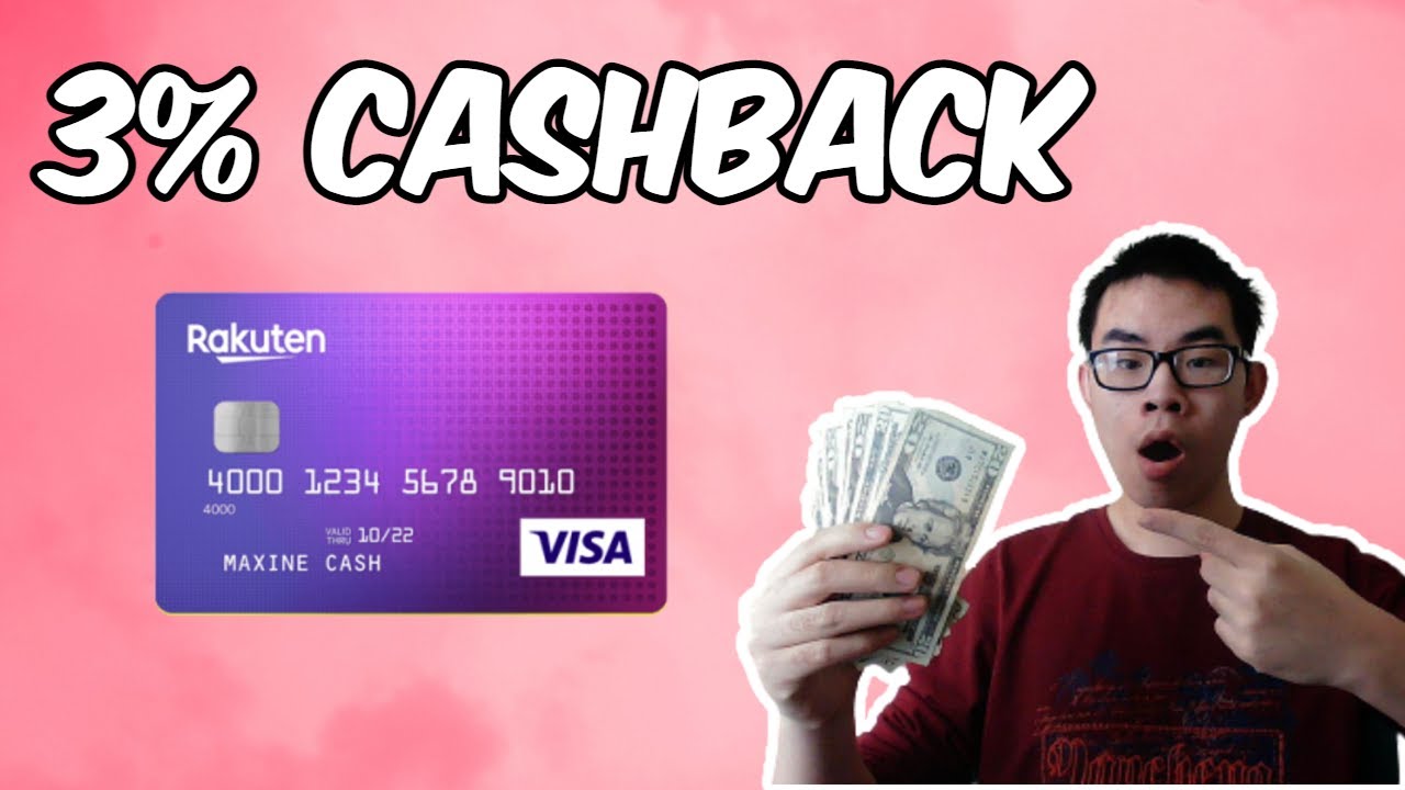 NEW 3% Cashback Credit Card [Rakuten Credit Card] - YouTube