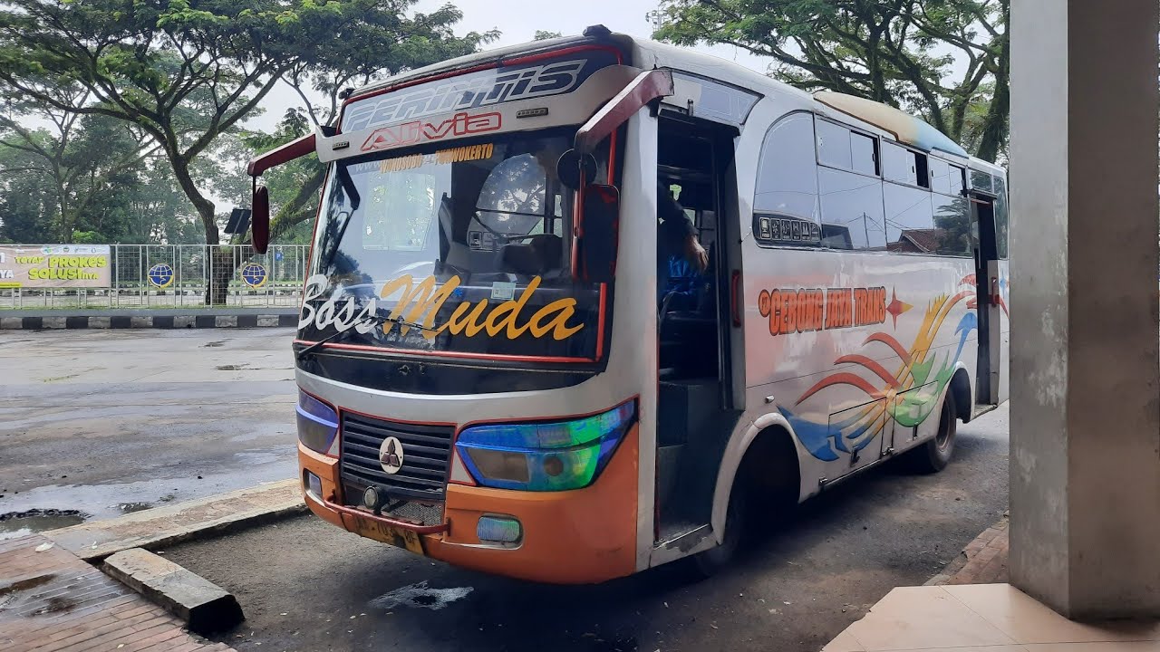 yg lain minggir naik BUS balap Cebong Jaya🔴Purwokerto-Wsb 2,5 jam ...