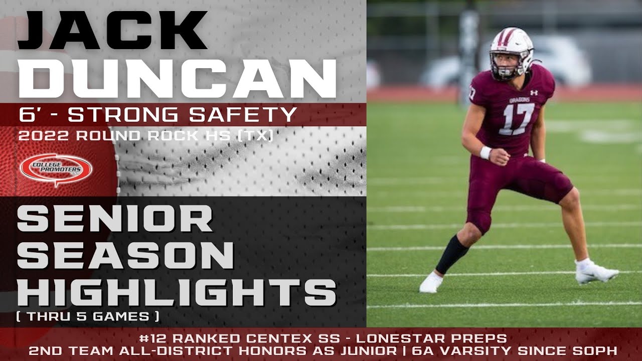2022 Jack Duncan | 6' - SS | Senior Highlights (5 Games) - YouTube