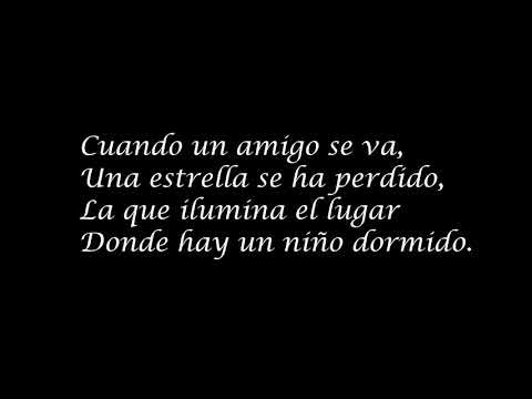 ALBERTO CORTEZ....CUANDO UN AMIGO SE VA - YouTube