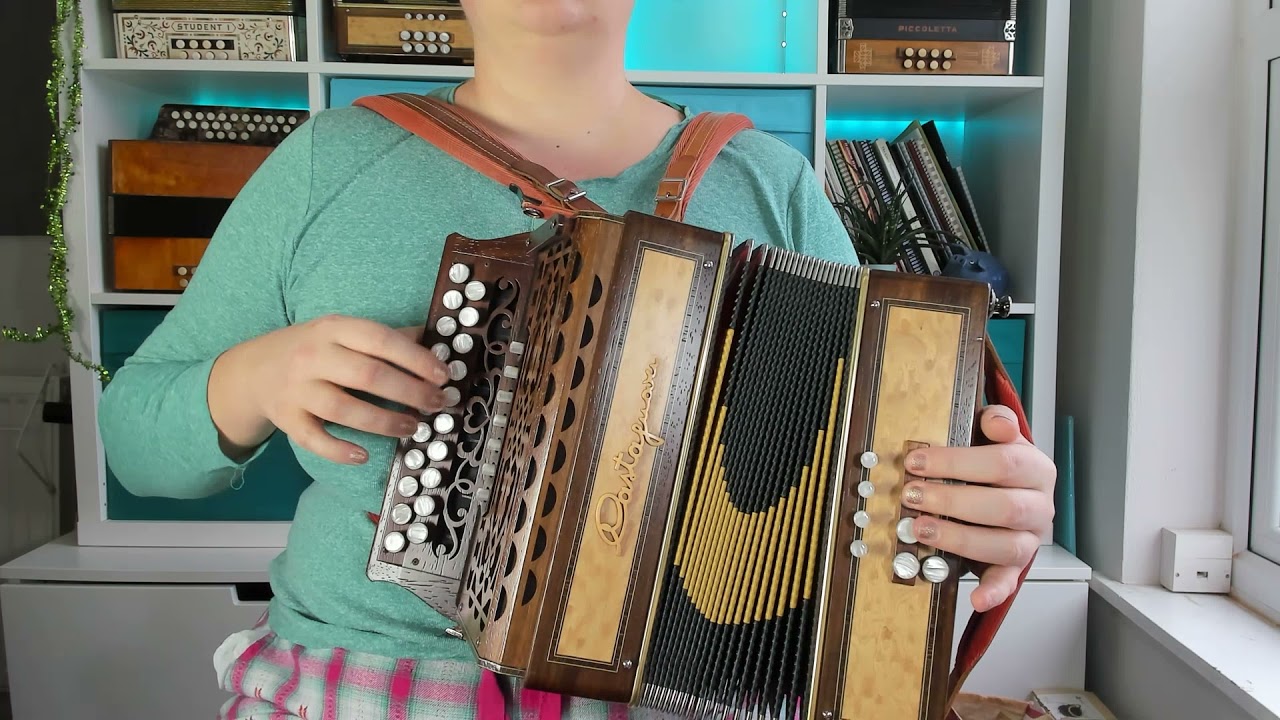 Christmas In Killarney (Irish Jig) STEADY SPEED | Melodeon/Diatonic ...