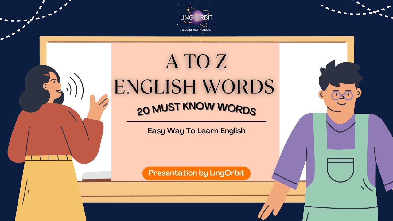 A to Z English Words – Day 4: Letter A (20 Must-Know Verbs) - YouTube